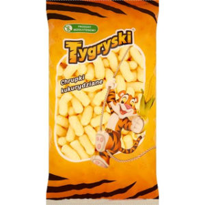 Corn flips »Chrupki Kukurydziane » 100 g Tygryski | Dom Polski